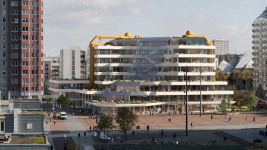 Voorlopig ontwerp nieuwe Centrale Bibliotheek aangeboden aan de ...